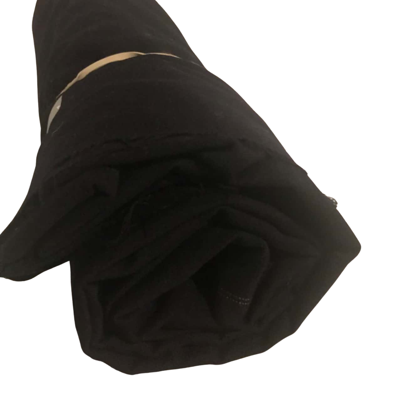 Thick Black Poly cotton Fabric 150 x 250 cm
