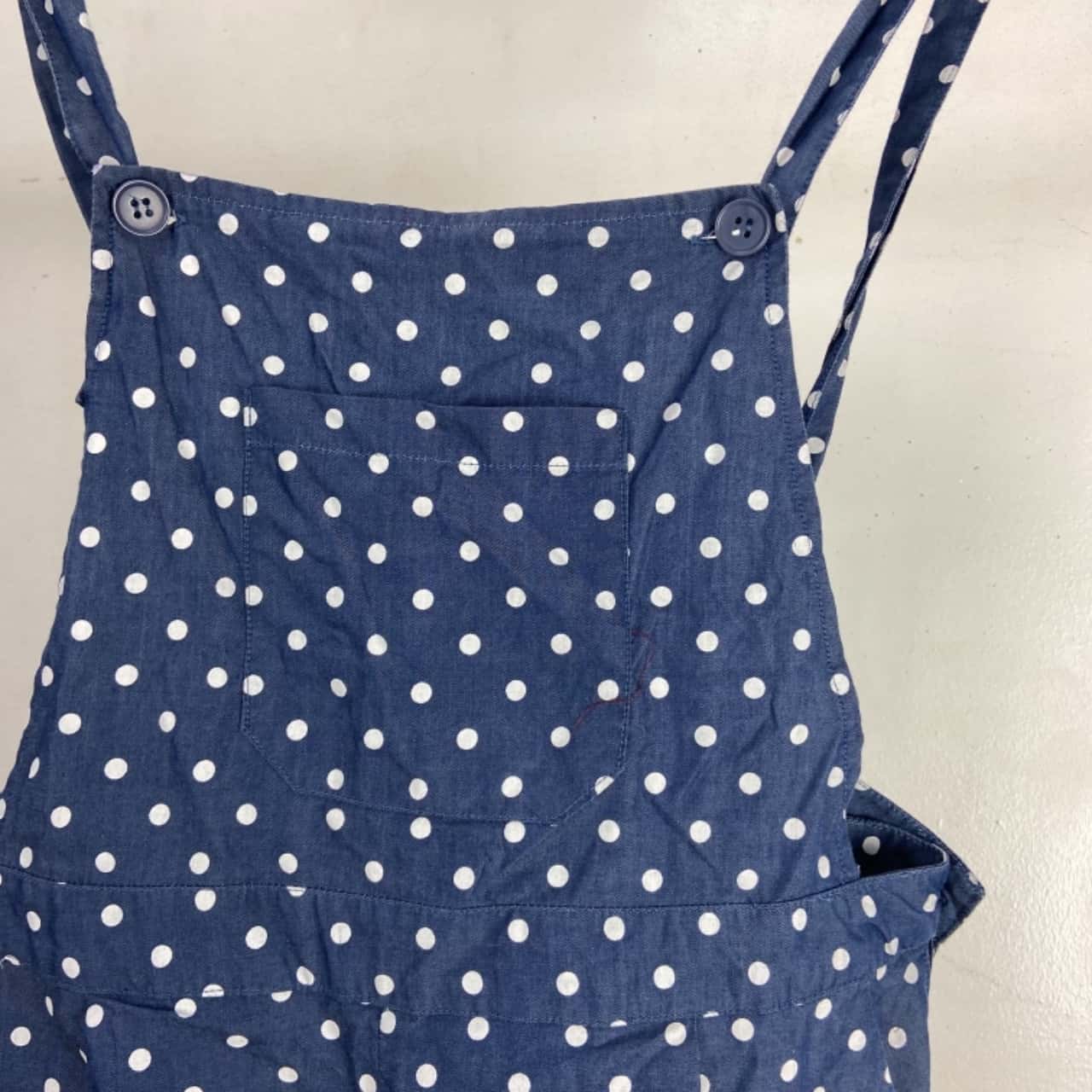 Dangerfield Womens Size 12 Overalls Polka Dot S