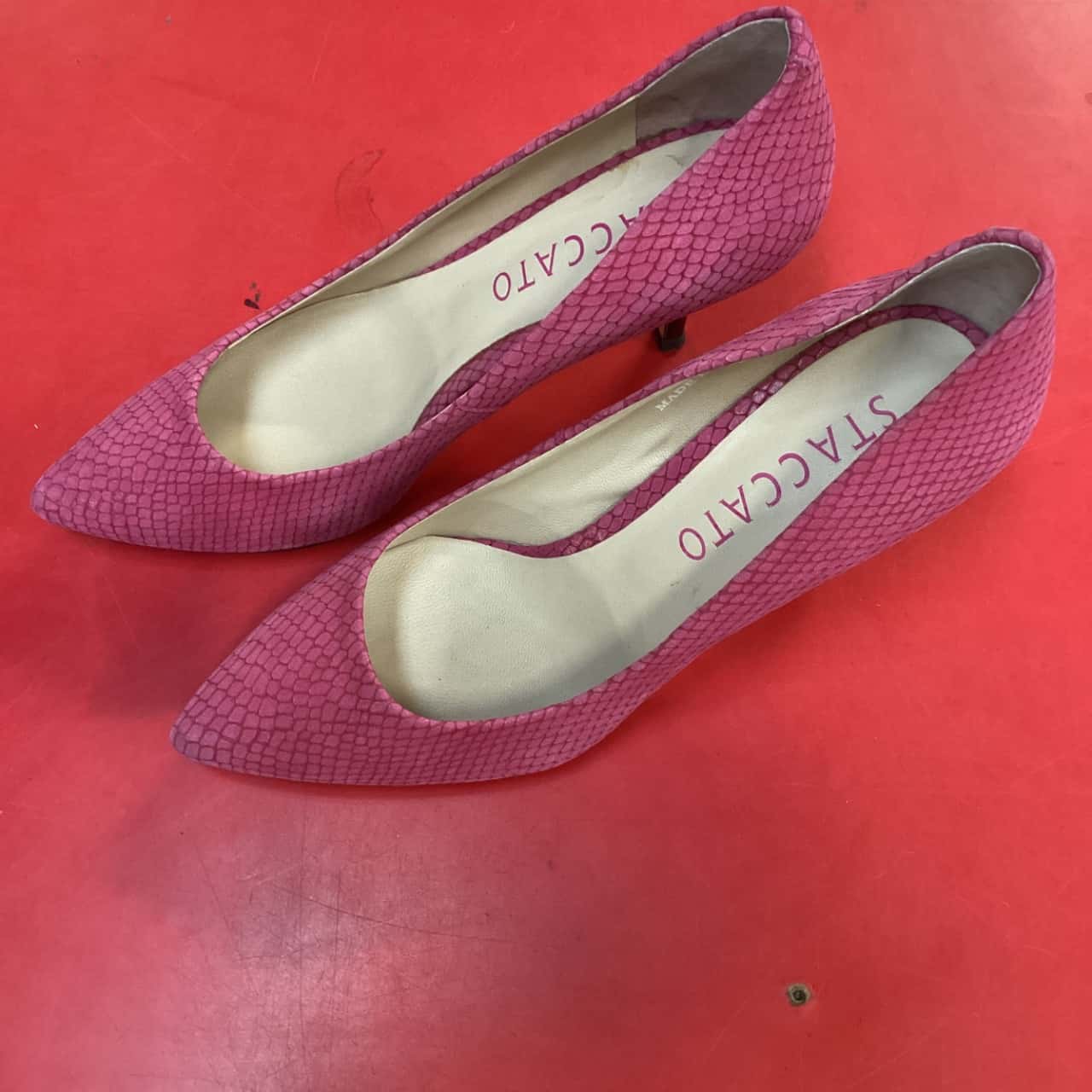 Staccato Womens Heels Size 40 Pink