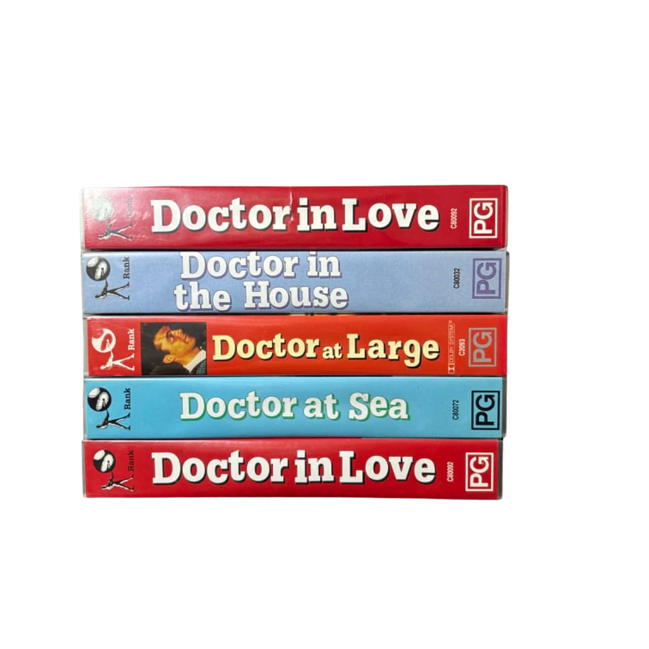 Bundle Of Doctor VHS tapes
