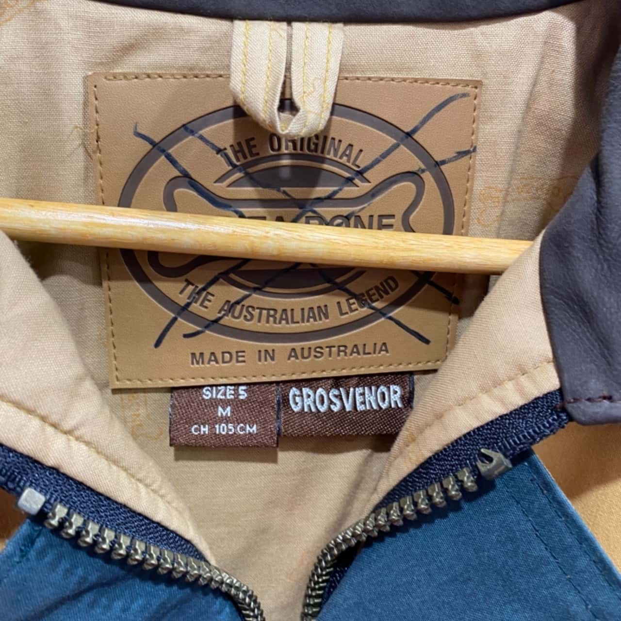 BNWT Driza-Bone Mustard Coloured Grosvenor Durapel Size M (s)