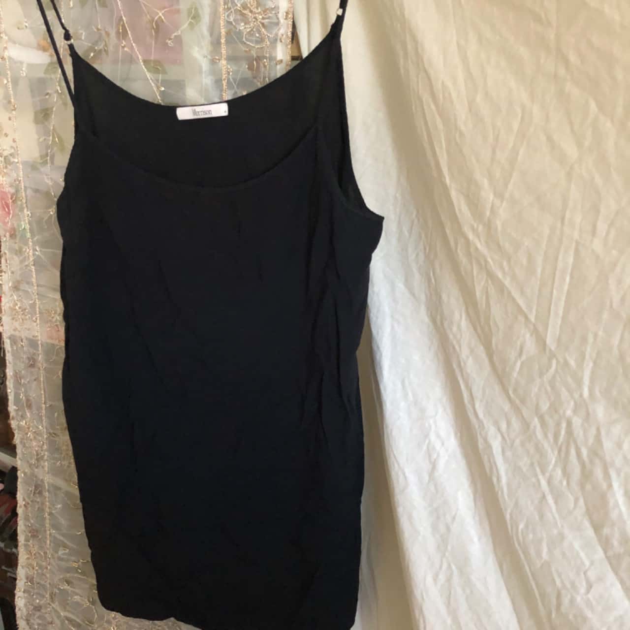 Morrison Size 4(14-16) Black cami (s)