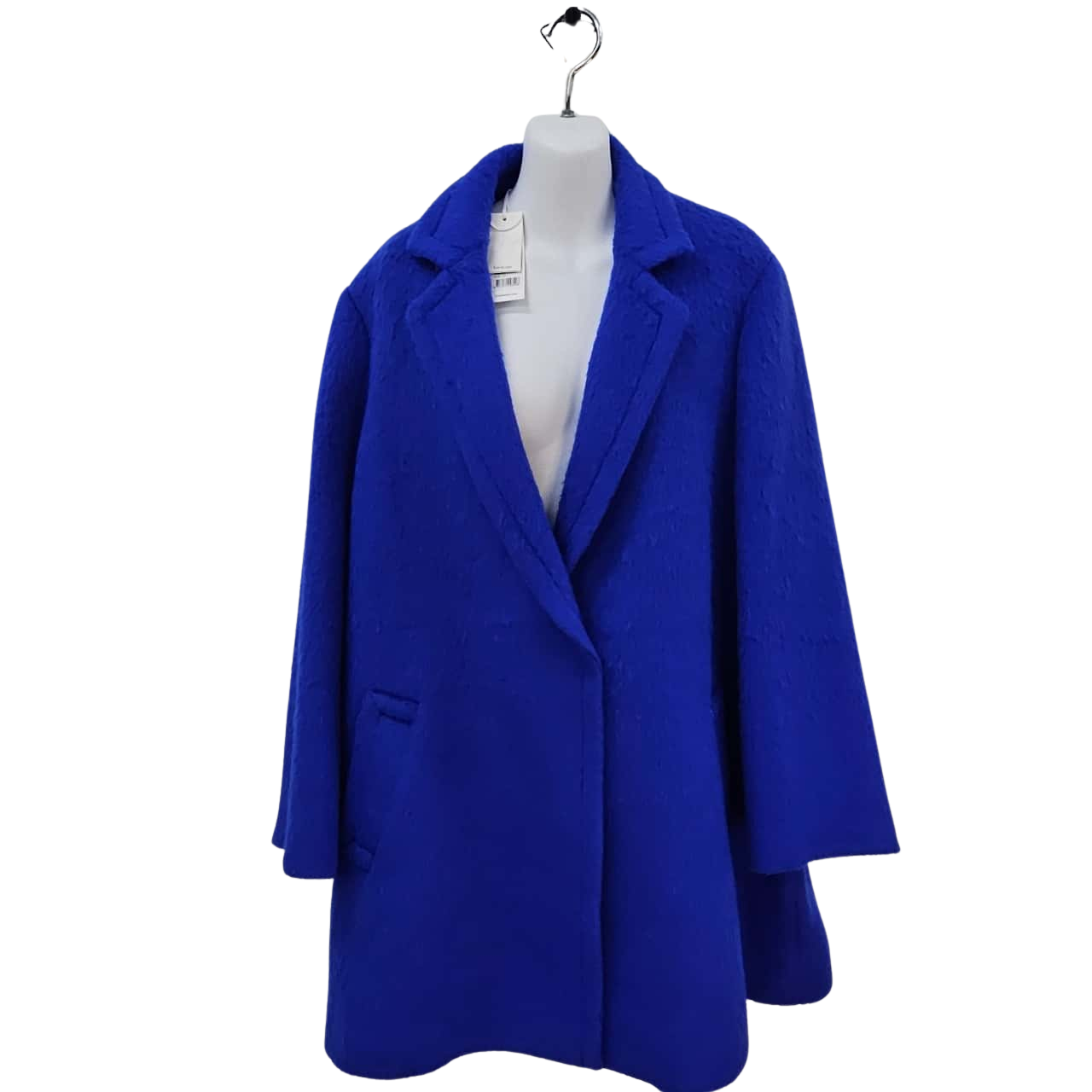 Commonry Size 14 Womens Winter Coat Cobalt Blue (s)
