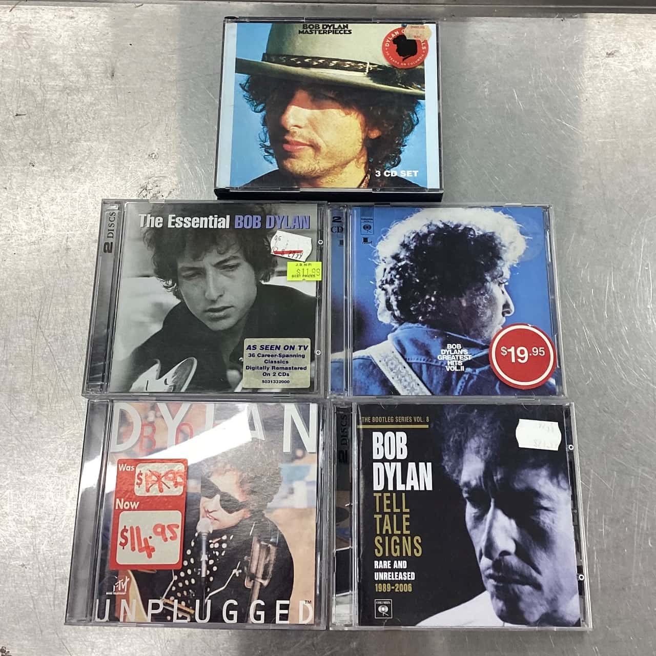 Bob Dylan x 5 CD Sets including Best of Box Set(s) - Used Very Good ...