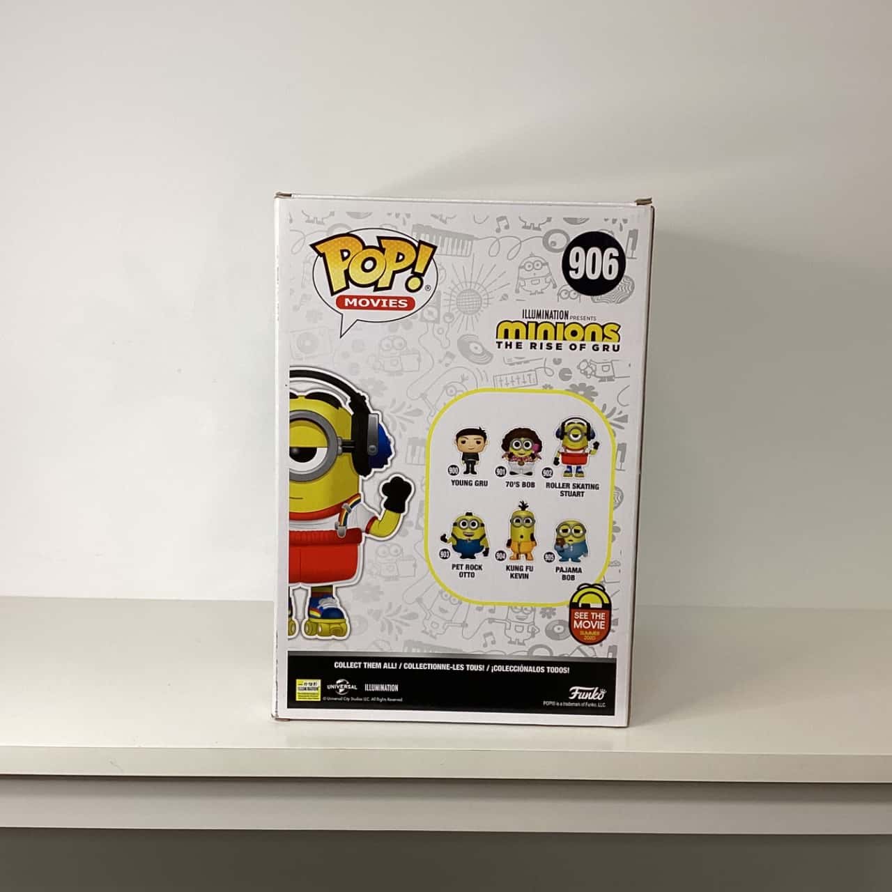 Funky pop 10” minion “Roller skating Stuart”