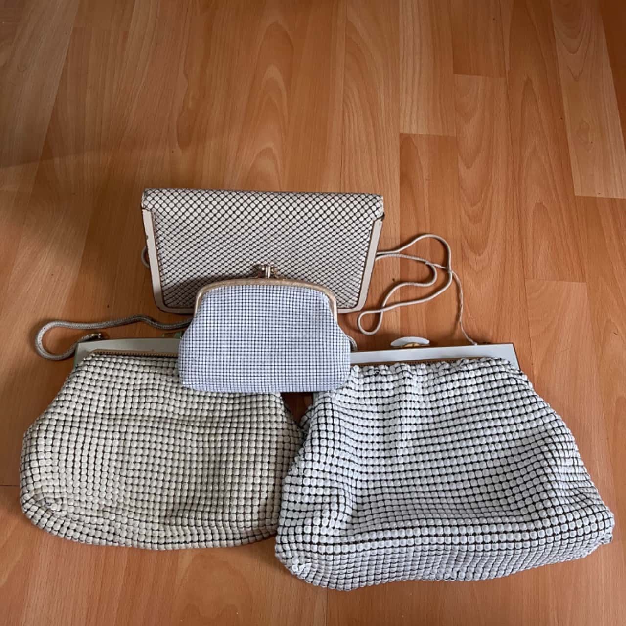 Womens Vintage Mesh Purse/ Bags