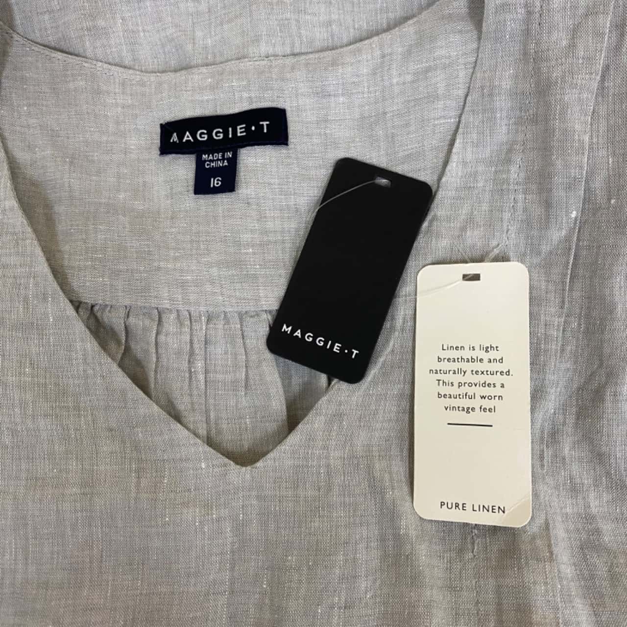 Maggie T Size 16 Cami Grey