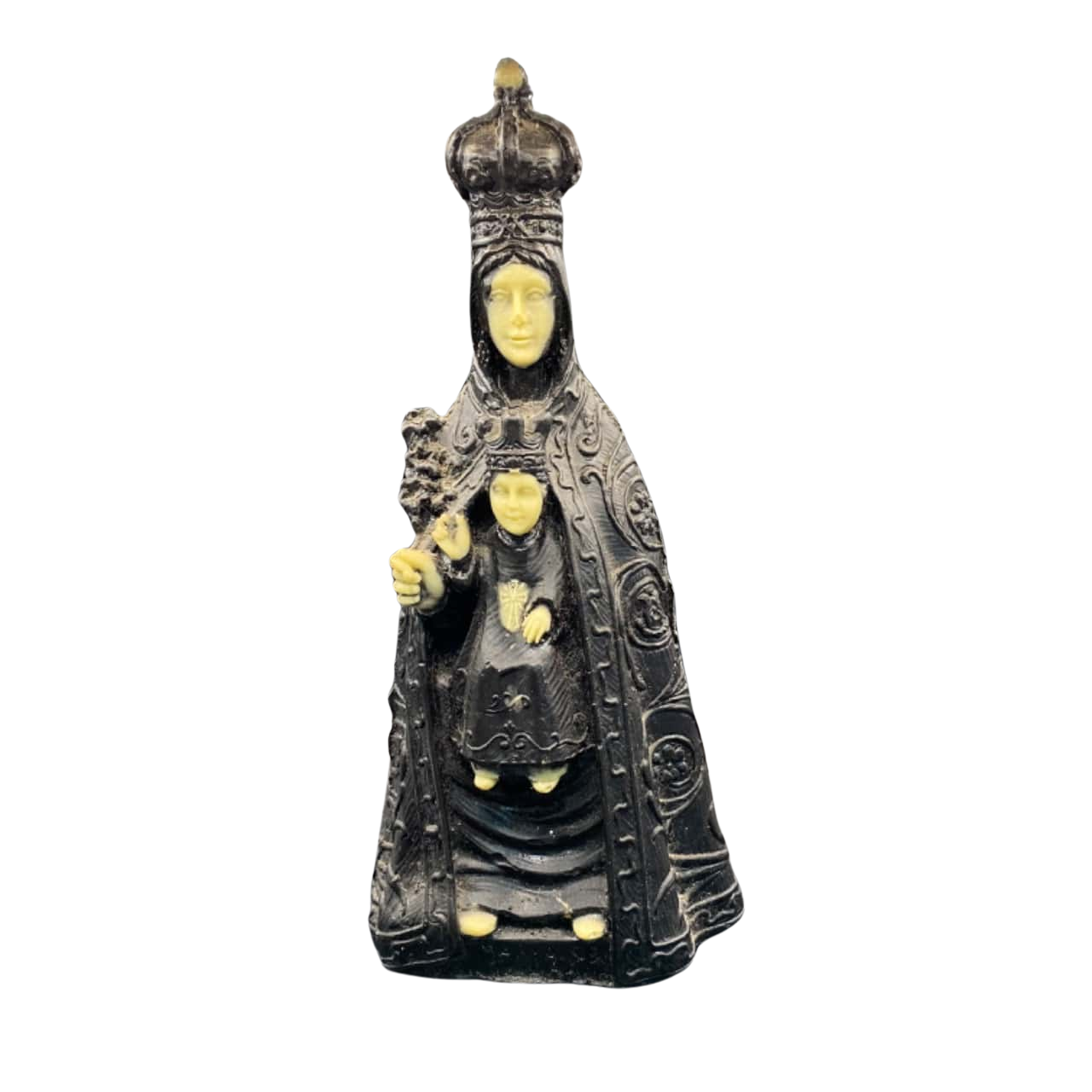 Glow-In-The-Dark Maria SS Tindari Handmade Decorative Statue (s)