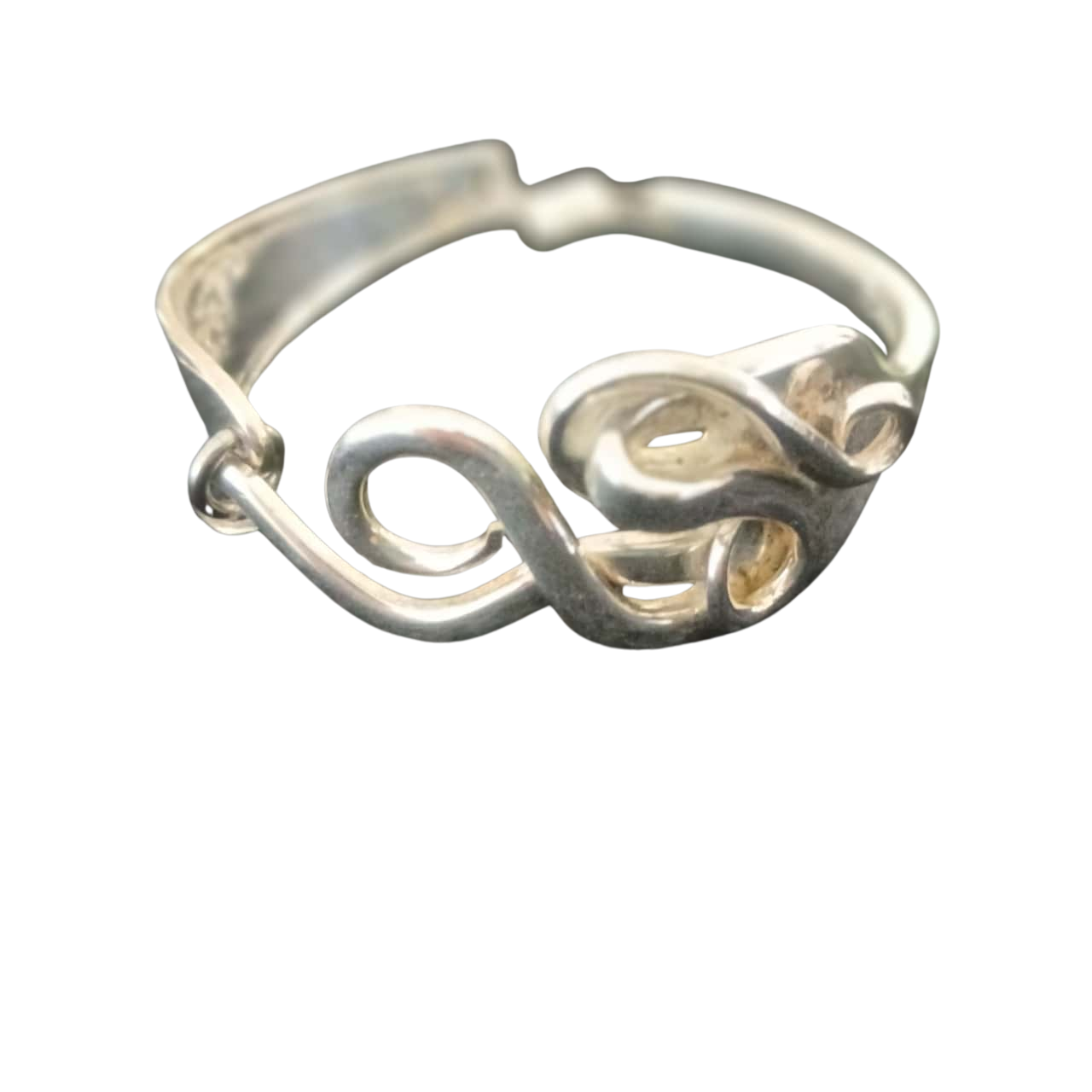 Women's Silver Fork Bracelet