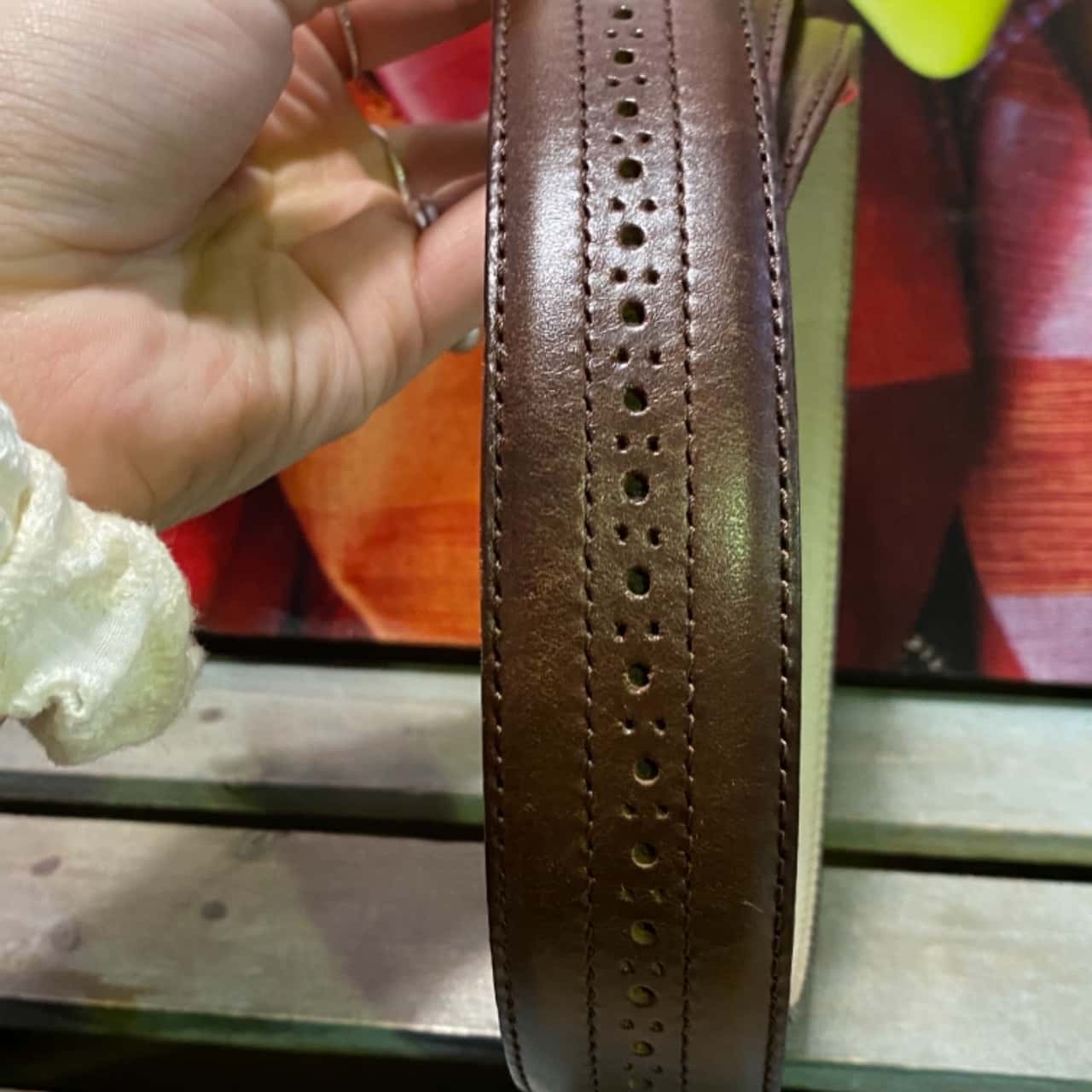 GP & Max Italy Leather Belt 120cm(s)