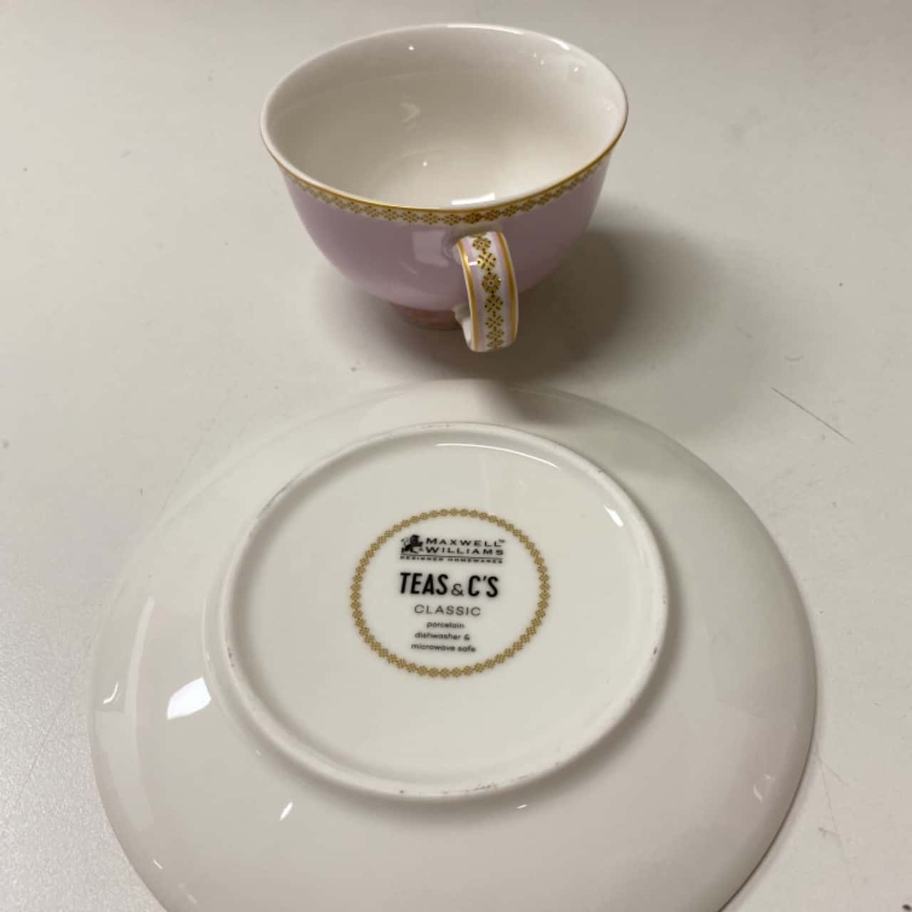 Maxwell & Williams Cup & Saucer Rose