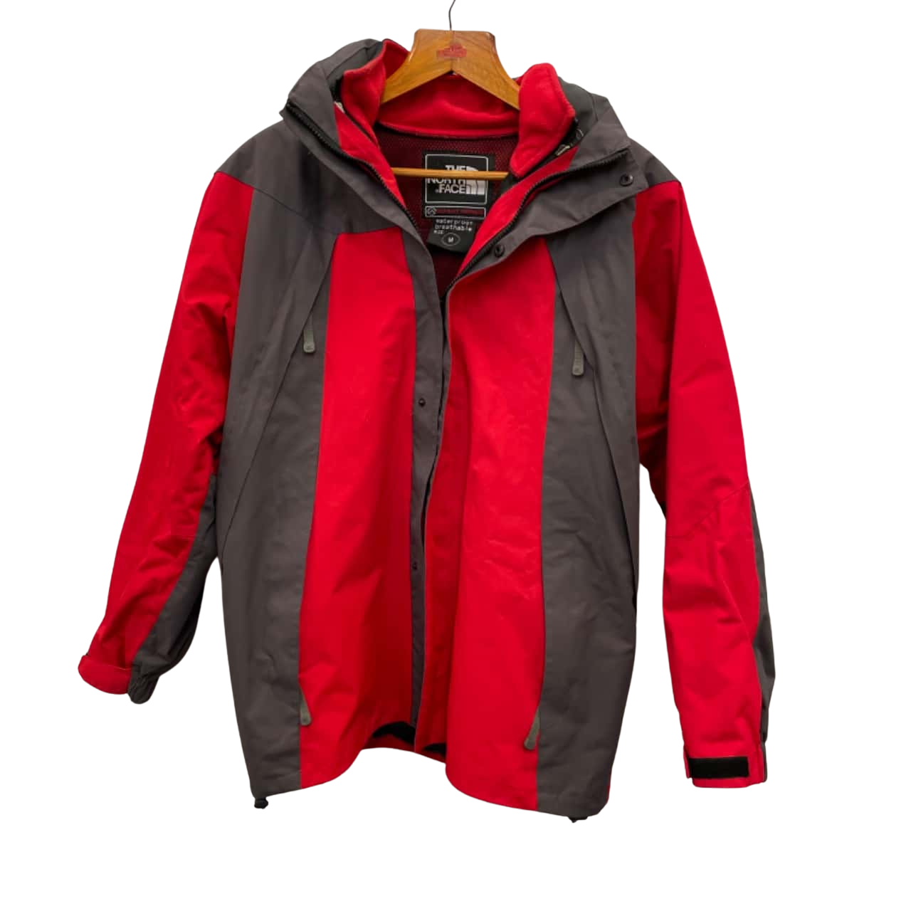 The North Face Summit Gore-Tex Size M Grey / Red Jacket