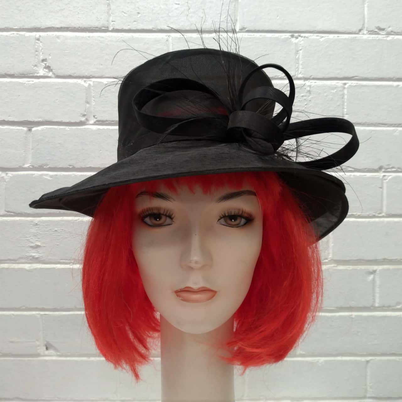 Jendi Womens Hat Size 57cm Black (s)