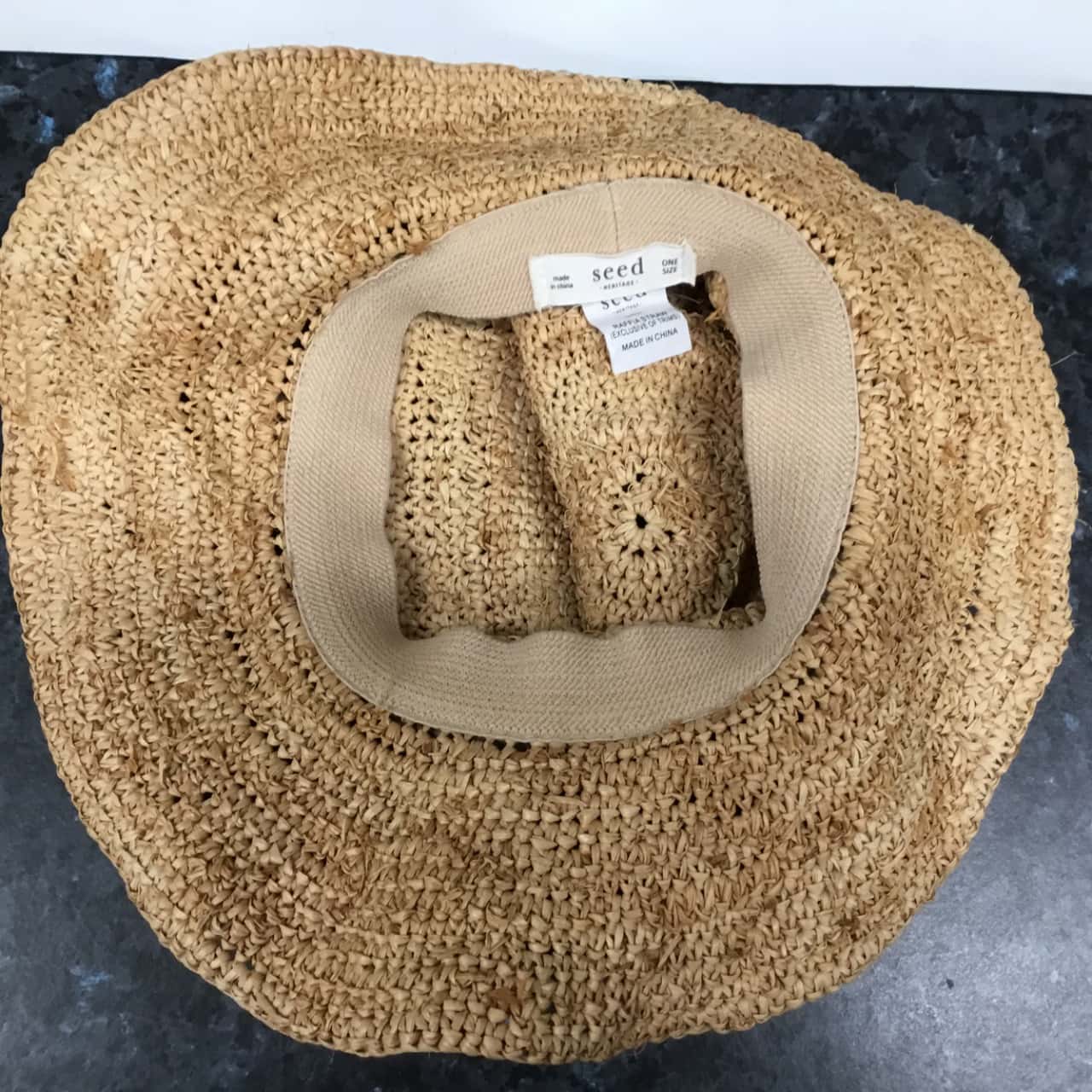 Seed Raffia Hat One Size (s)