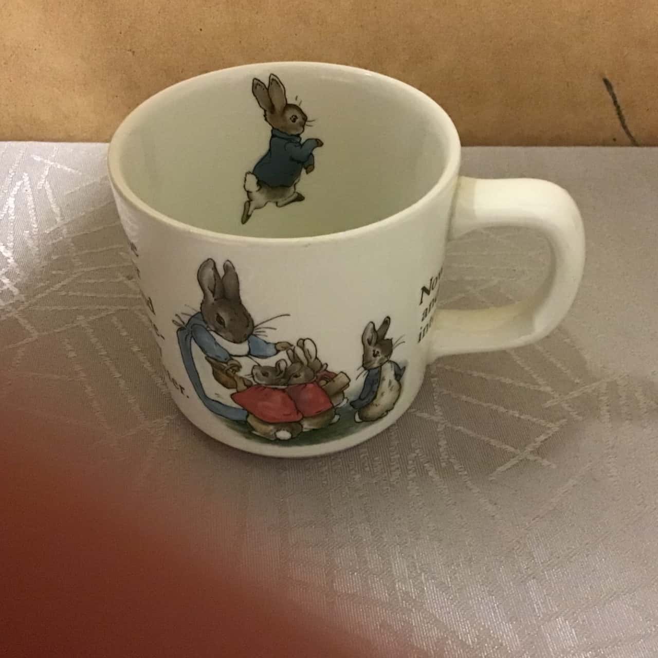 Wedgwood Peter rabbit mug