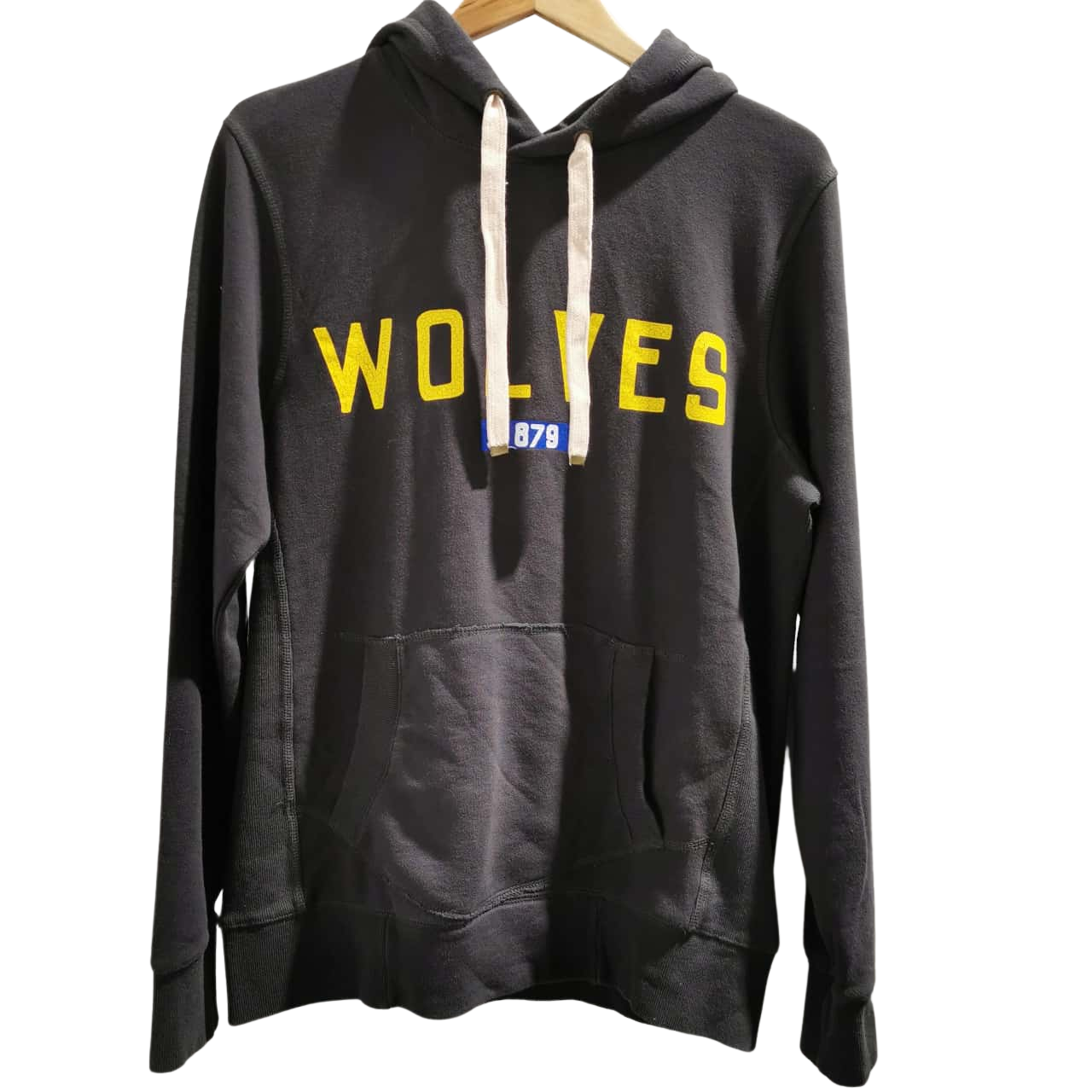 BNWTn- Unisex Hoodie Black. 'Wolves 1879' to front and 'Warrington' to ...