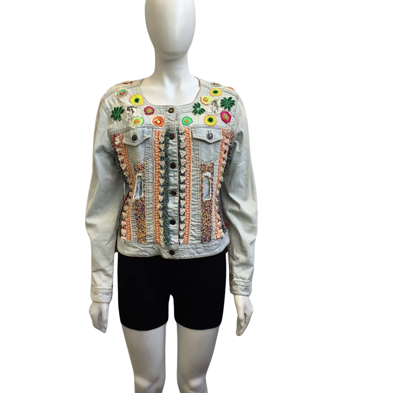 Antica Sartoria by Giacomo Cinque Womens Size L Custom Made Denim ...