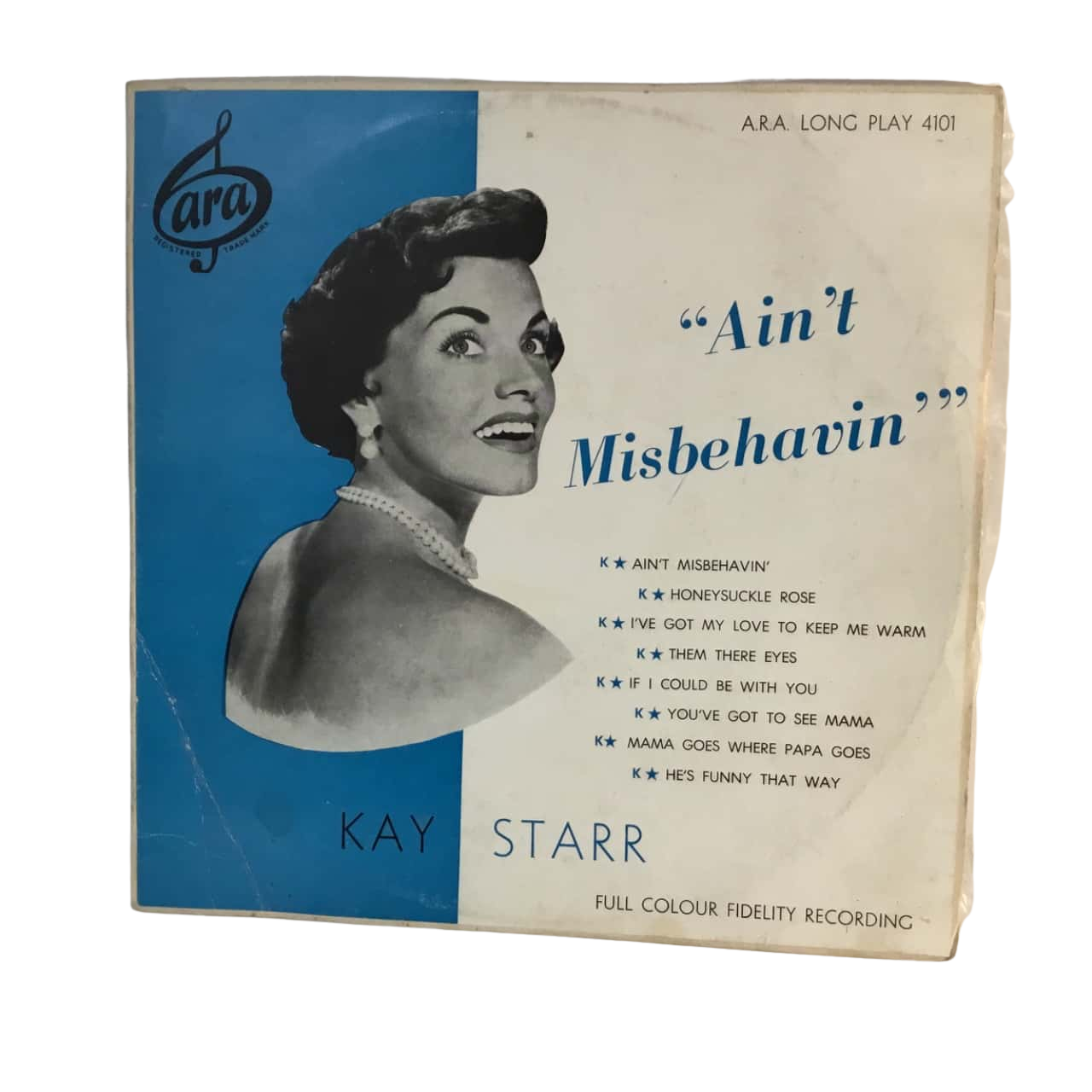 Vintage Kay Starr Ain’t Misbehaving LP Record