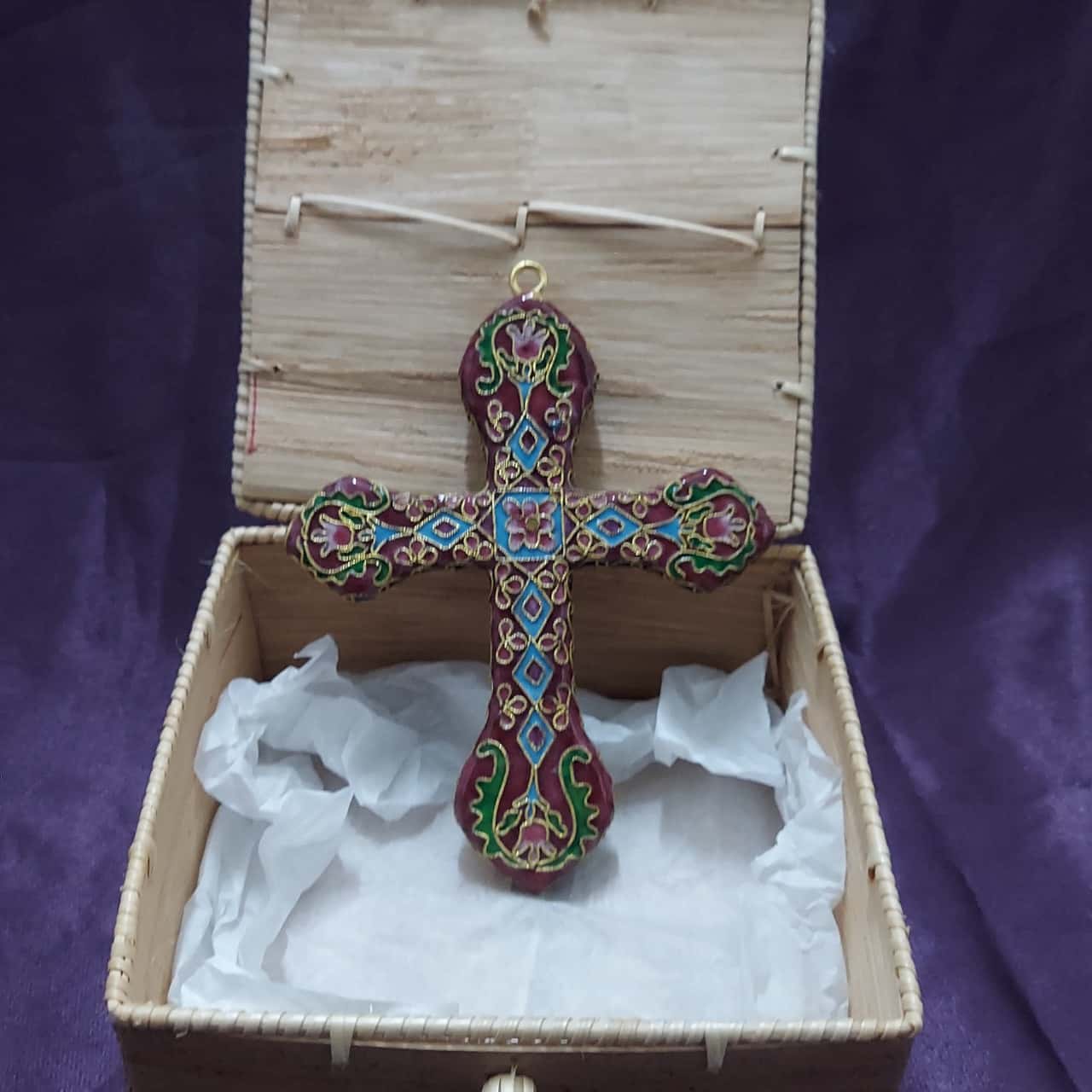 Ceramic Multi-coloured Cross(s)