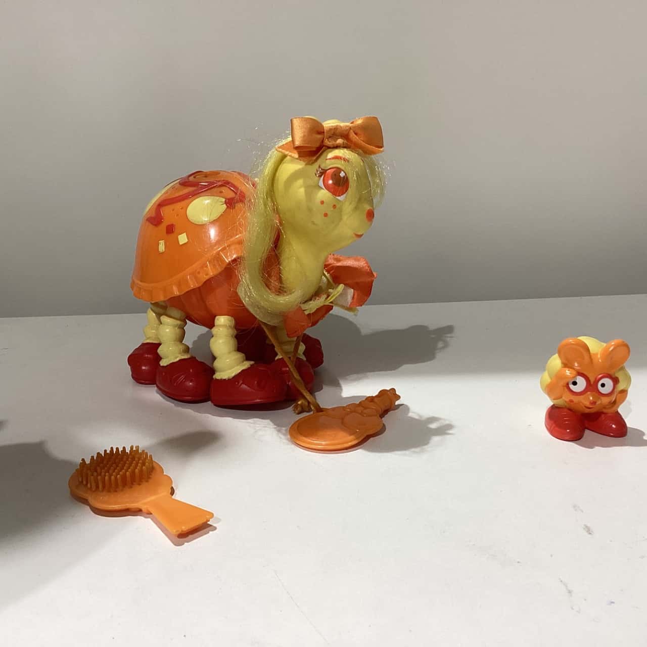 Vintage Keypers Tonka Tango Orange Yellow Ladybug