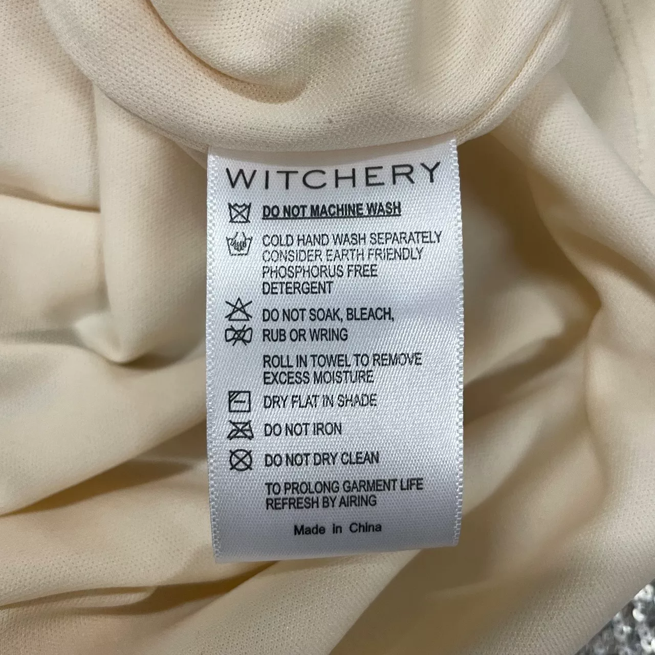 Witchery Silver Sequin Long Sleeve Mini Dress Size S - New With Tags ...