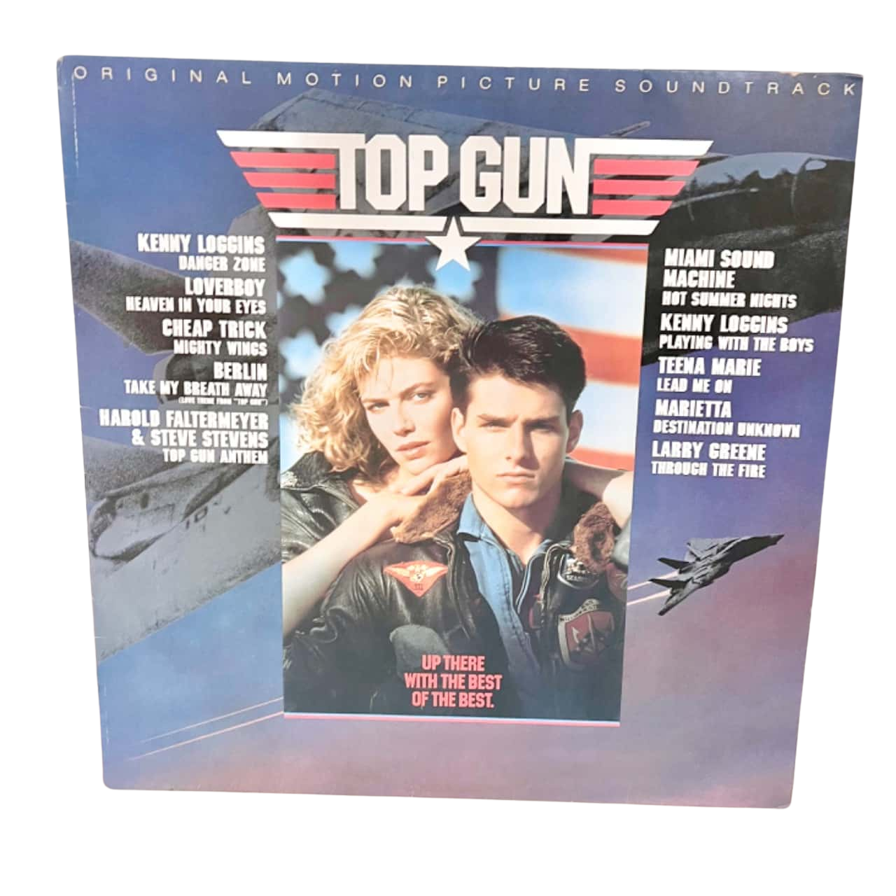 TOP GUN Original Motion Picture Soundtrack Vinyl LP