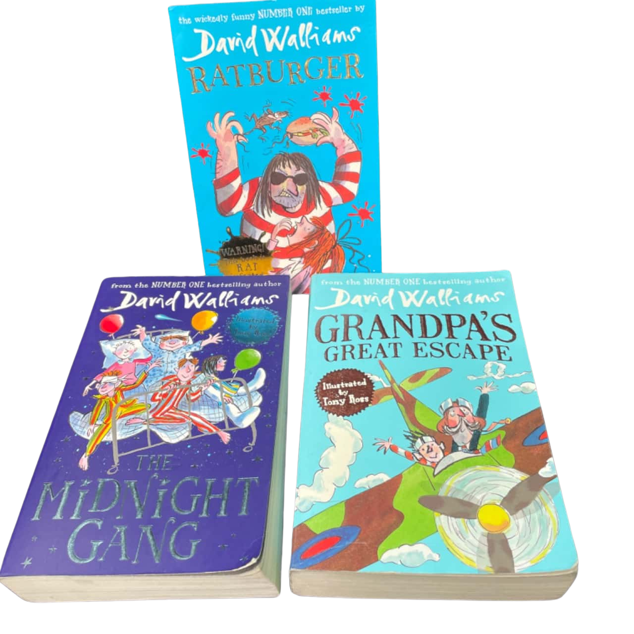 David Walliams Books x 3