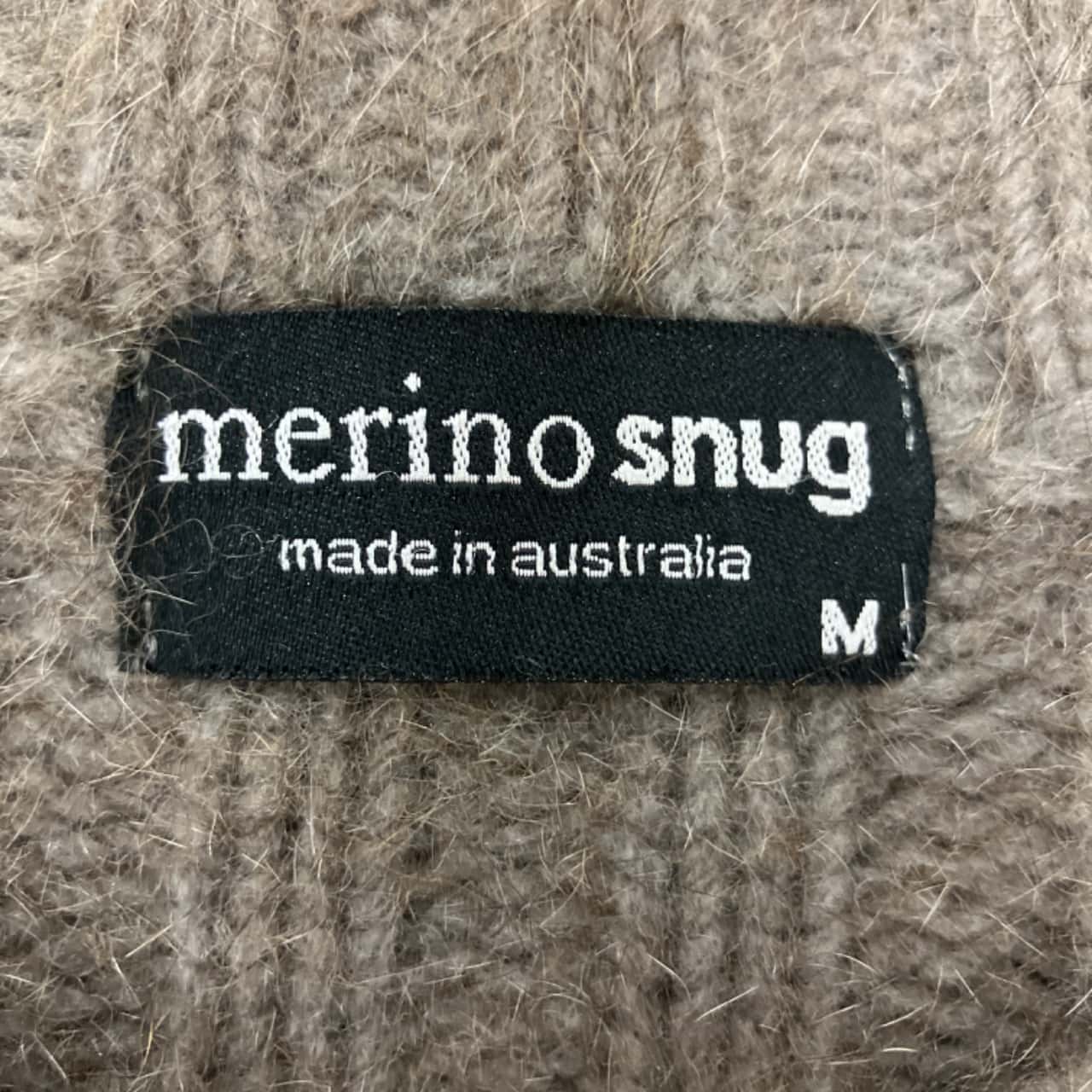 Merino Snug Grey Zip up Cardigan (s)