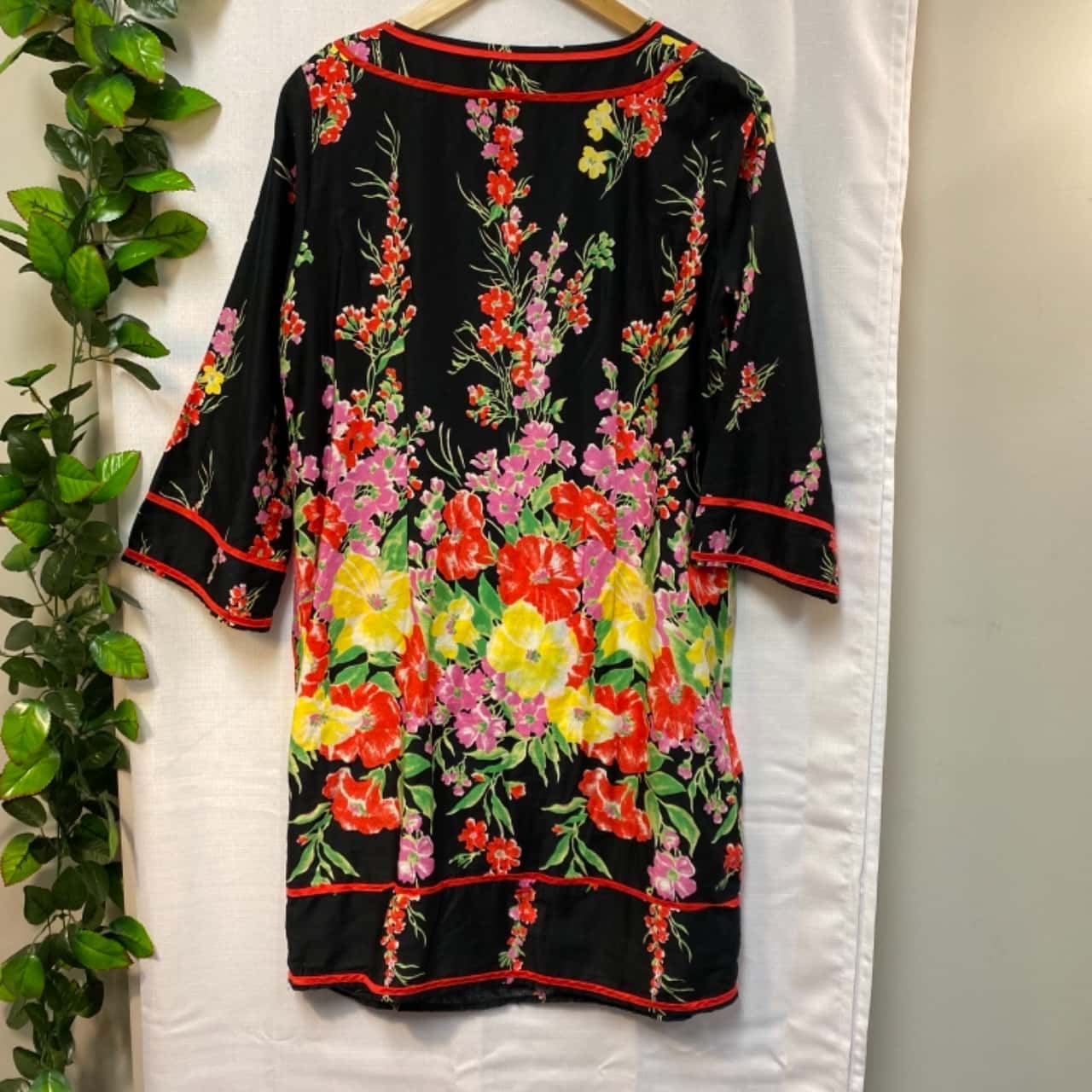 Leona Edmiston Floral Dress Size 2