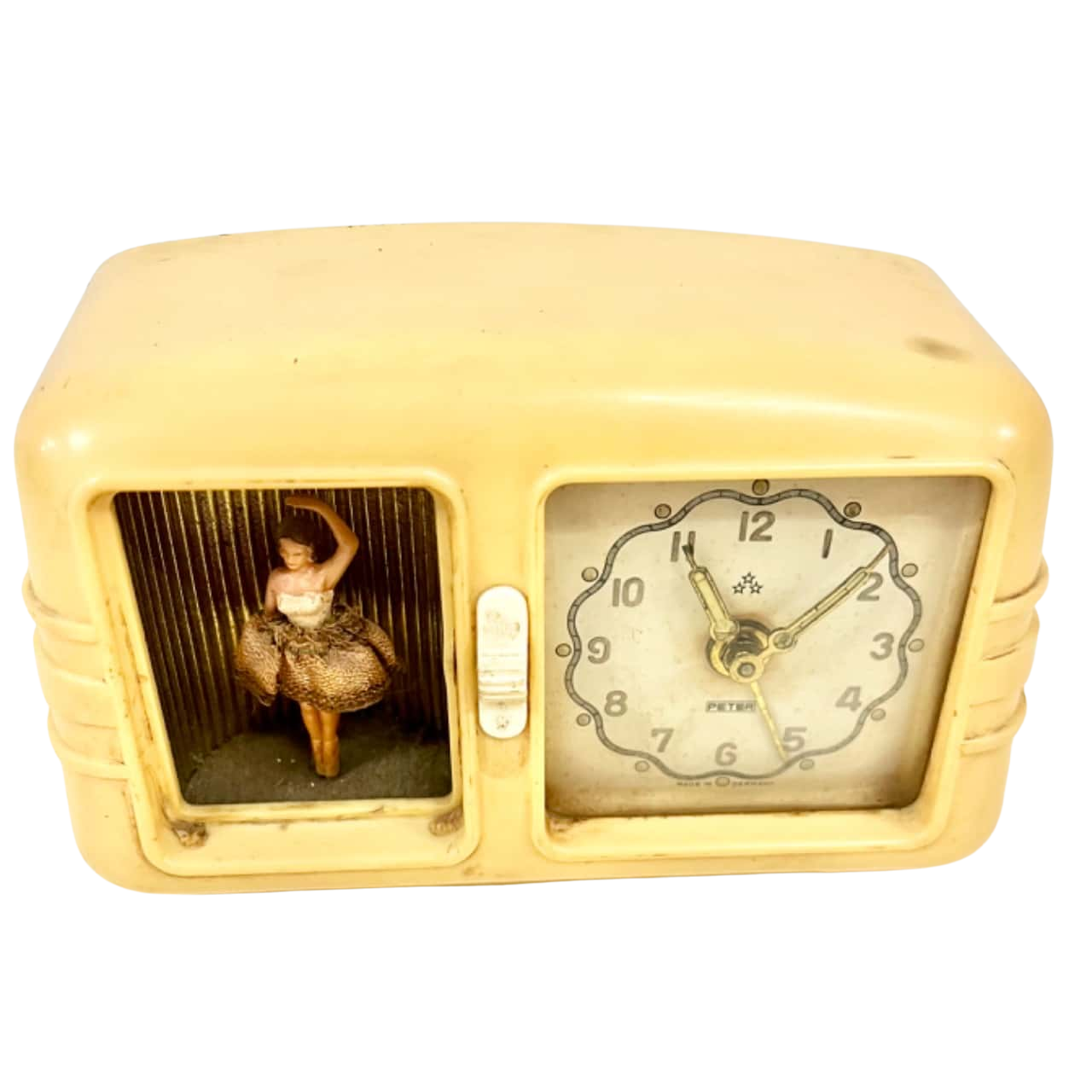 Vintage Bakerlite Ballerina Alarm Clock- Vintage 101(s)