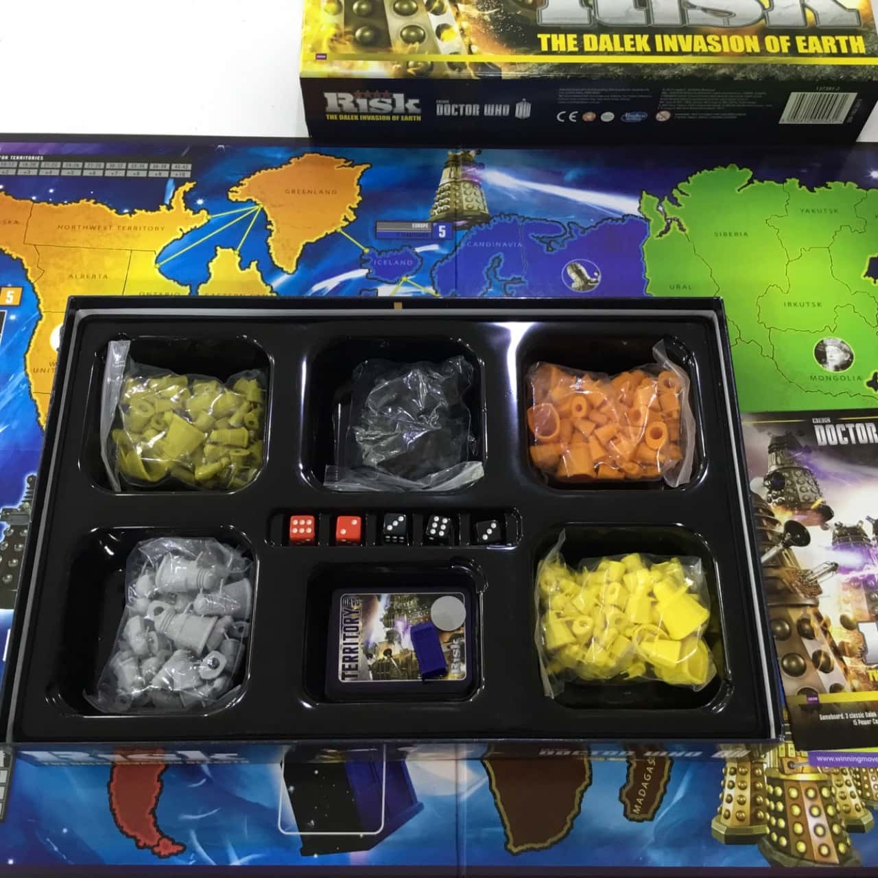 Doctor Who Risk Board game (s)