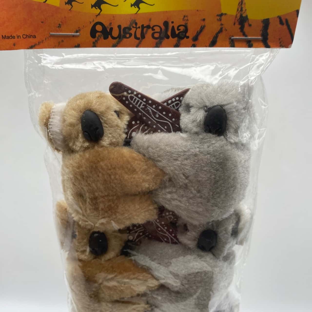 Outback Australia United Souvenir - Koala Boomerang 12x Clips