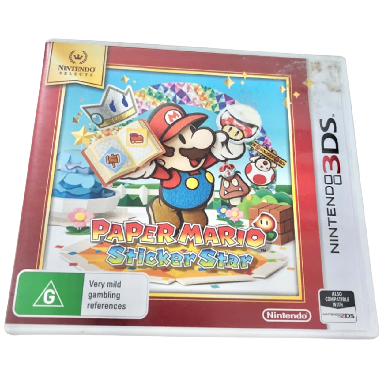 NINTENDO 3 DS Paper Mario Sticker Star Game