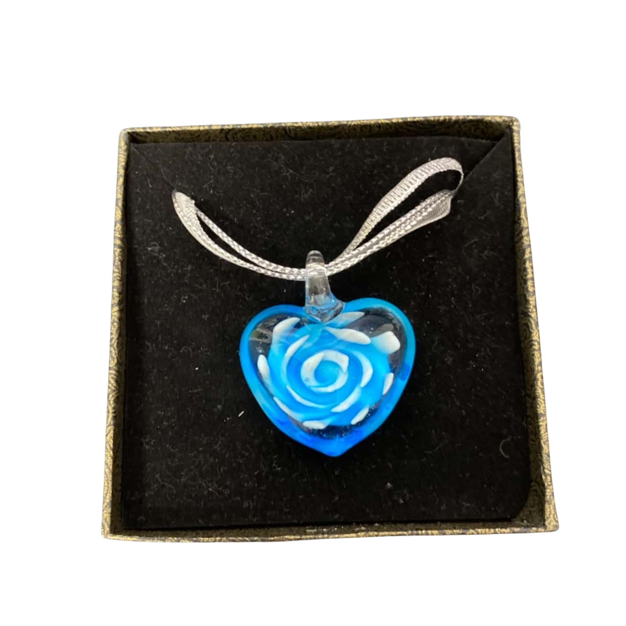 Glass Heart Necklace