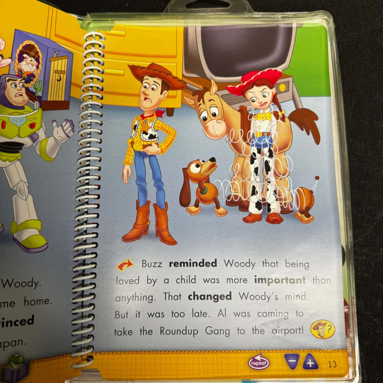 Leap Frog Toy Story 2 - Interactive Book and Cartridge