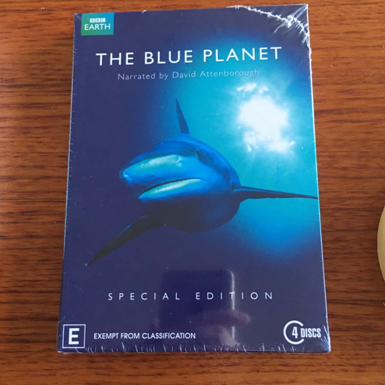 4DVD Set The Blue Planet Narrated by David Attenborough SEALED (s)