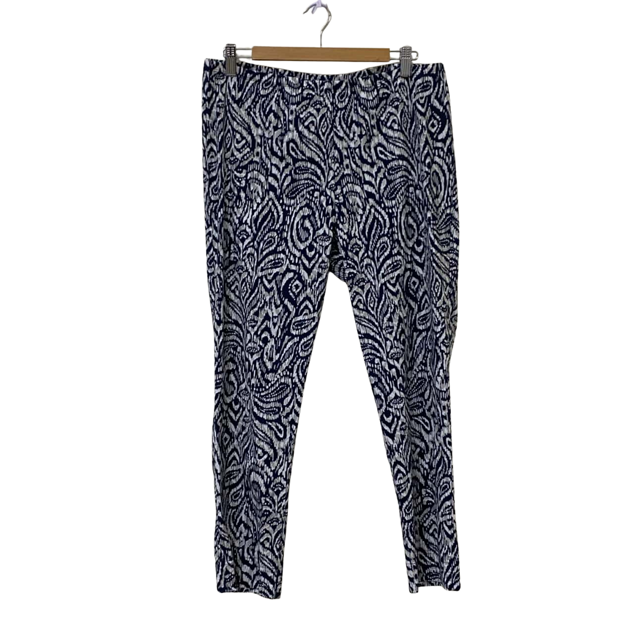 Verge Acrobat Womens Size 14 Casual Pants Blue / Grey / White BNWT