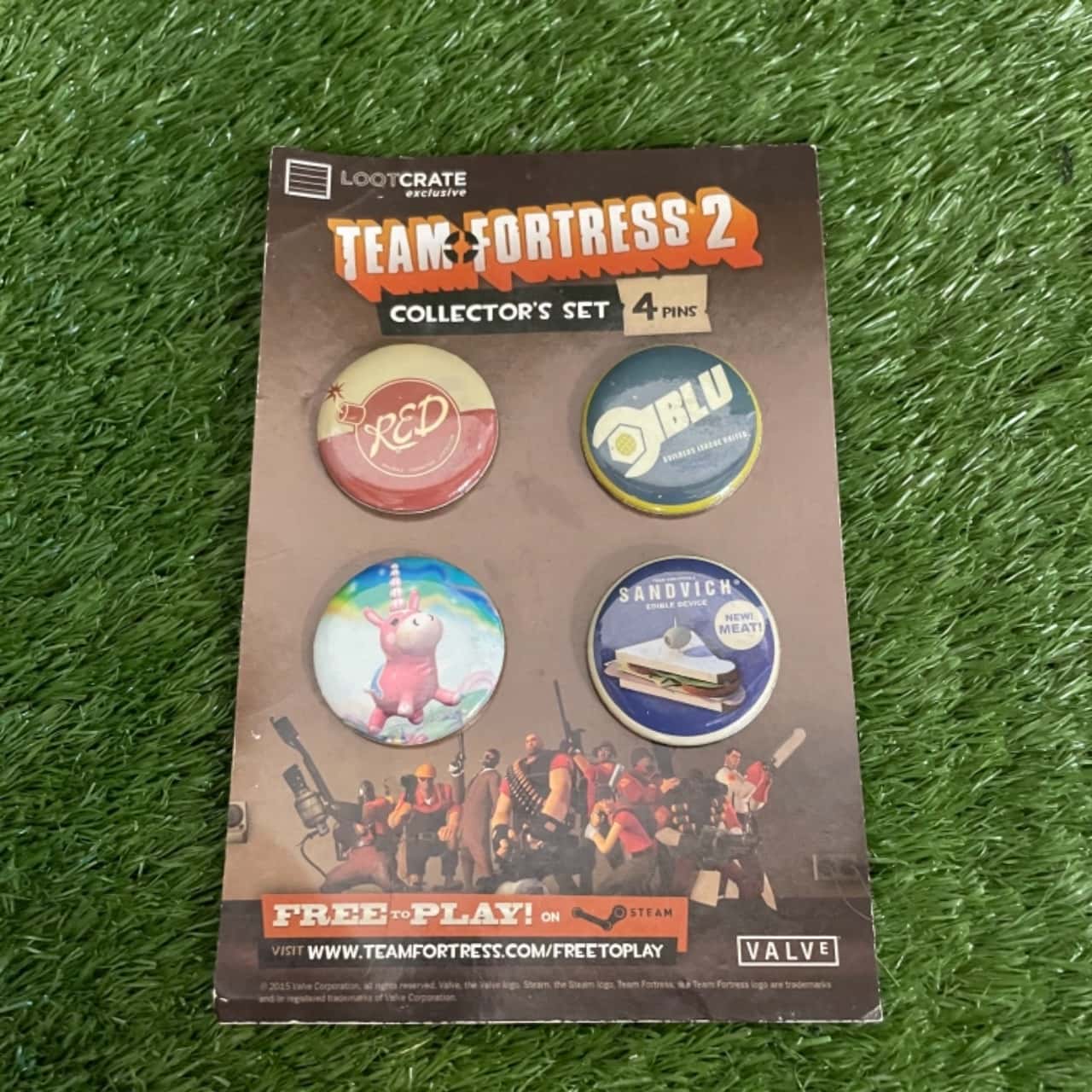 Team Fortress 2 4 Pin Collector’s Set(s)