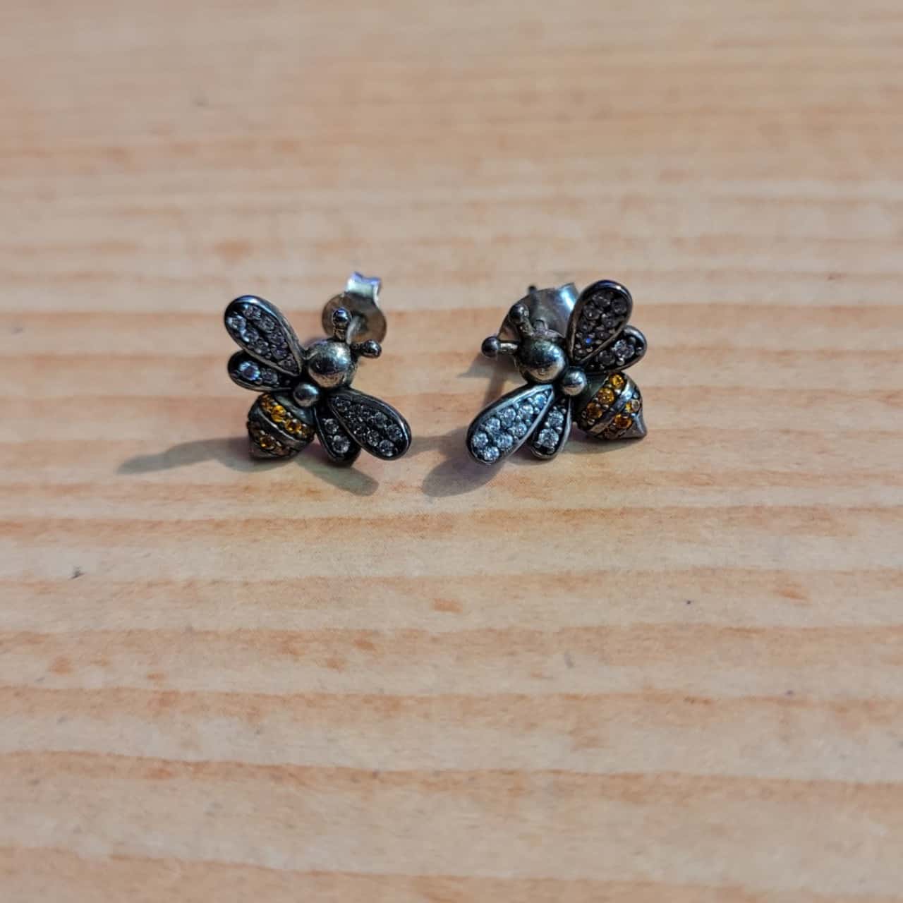 Bumble Bee Stud Earrings