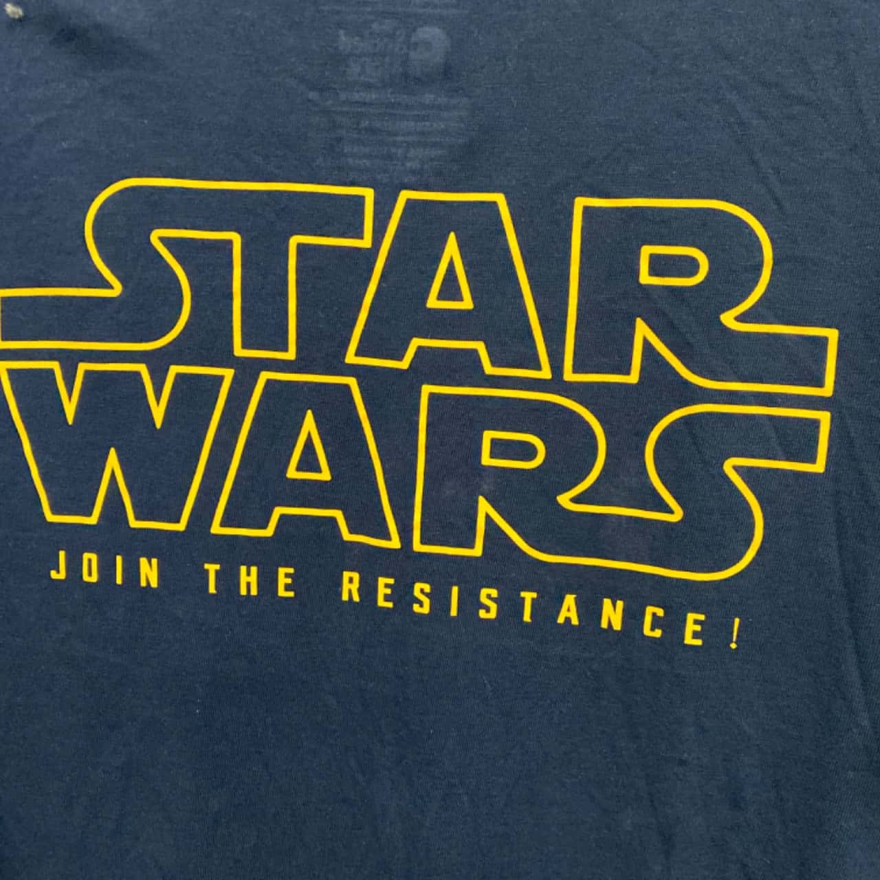 Star Wars residence Womens Size L T-shirts Blue / Yellow