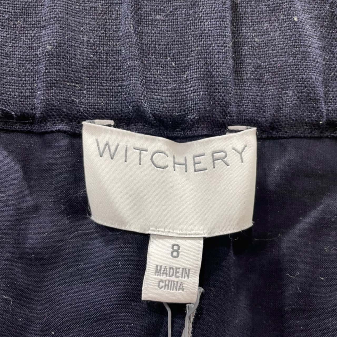 100% LINEN STUNNER!! RRP$ 169.95!! Witchery Brand!! Womens Size 8 Midi ...