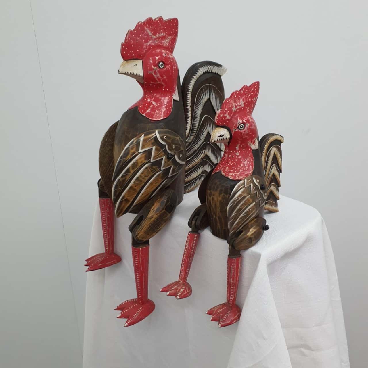 QUIRKY TIMBER BIRDS Set of 2(s)