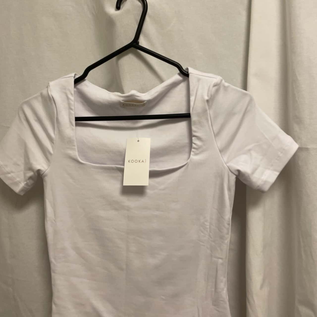 Kookai Womens Size 38 Cropped White (s)