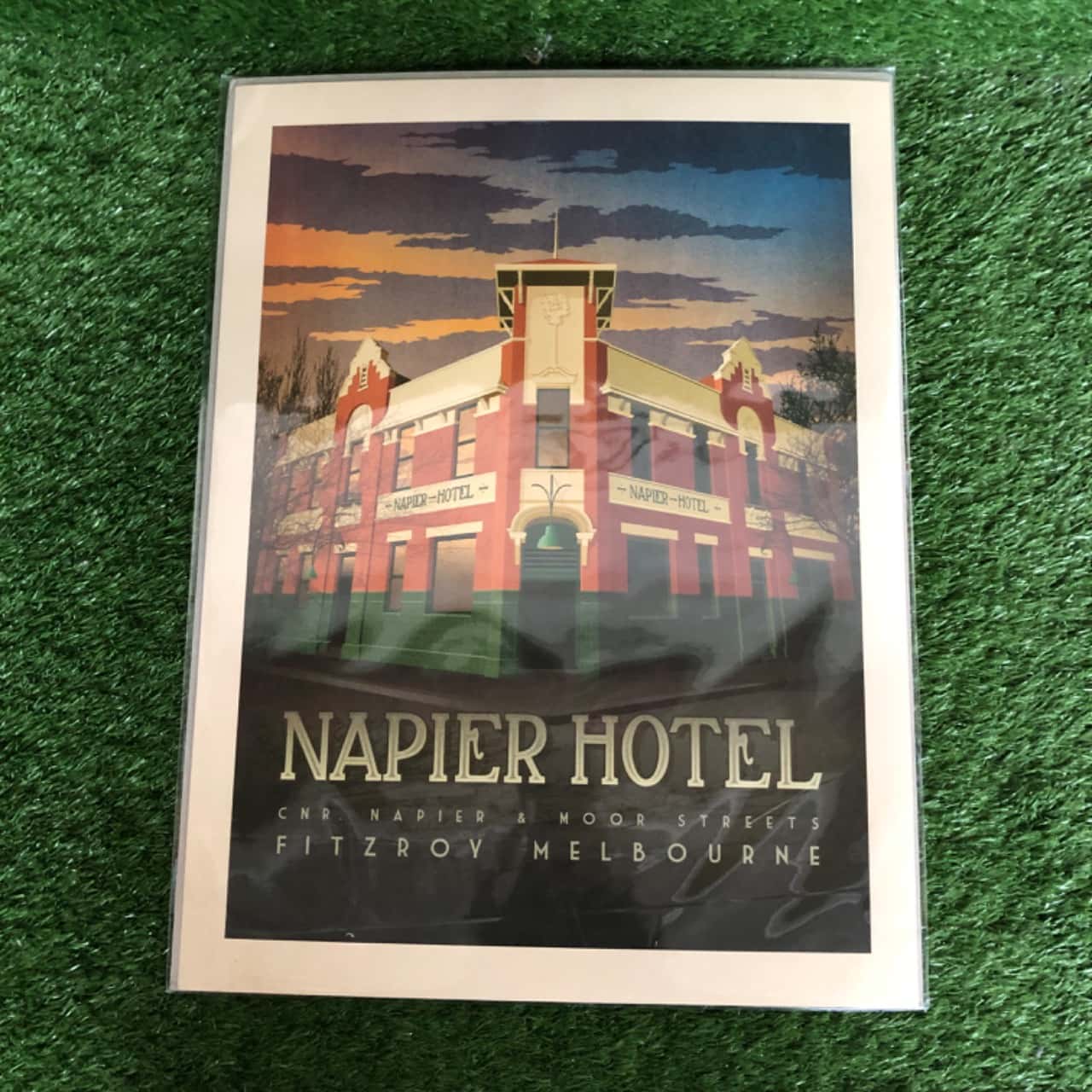 Harper & Charlie ‘Napier Hotel, Fitzroy’ Print 40x30cm (New)