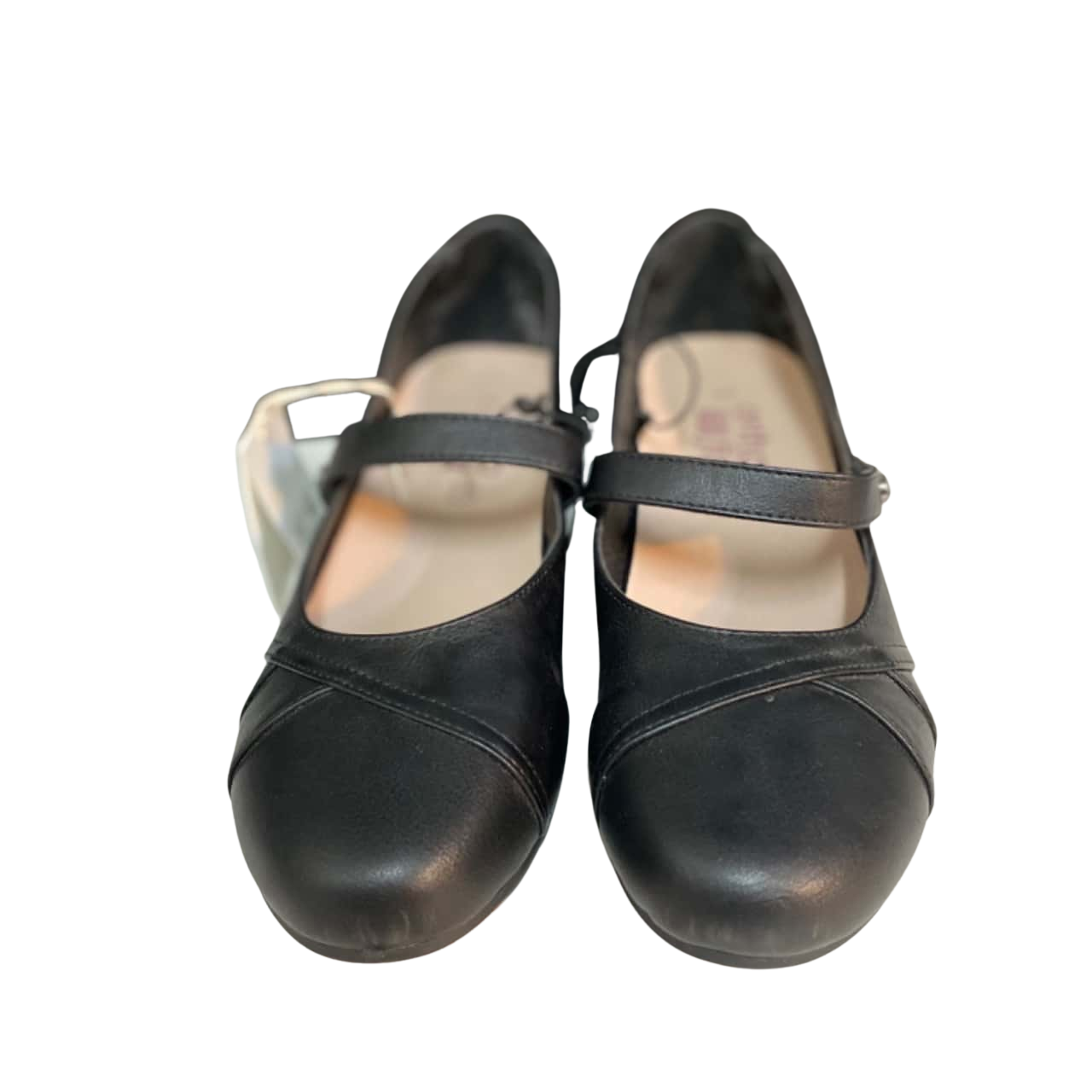 Rivers Womens Size 40 Black Ortho fit Leather Shoed BNWT (s)