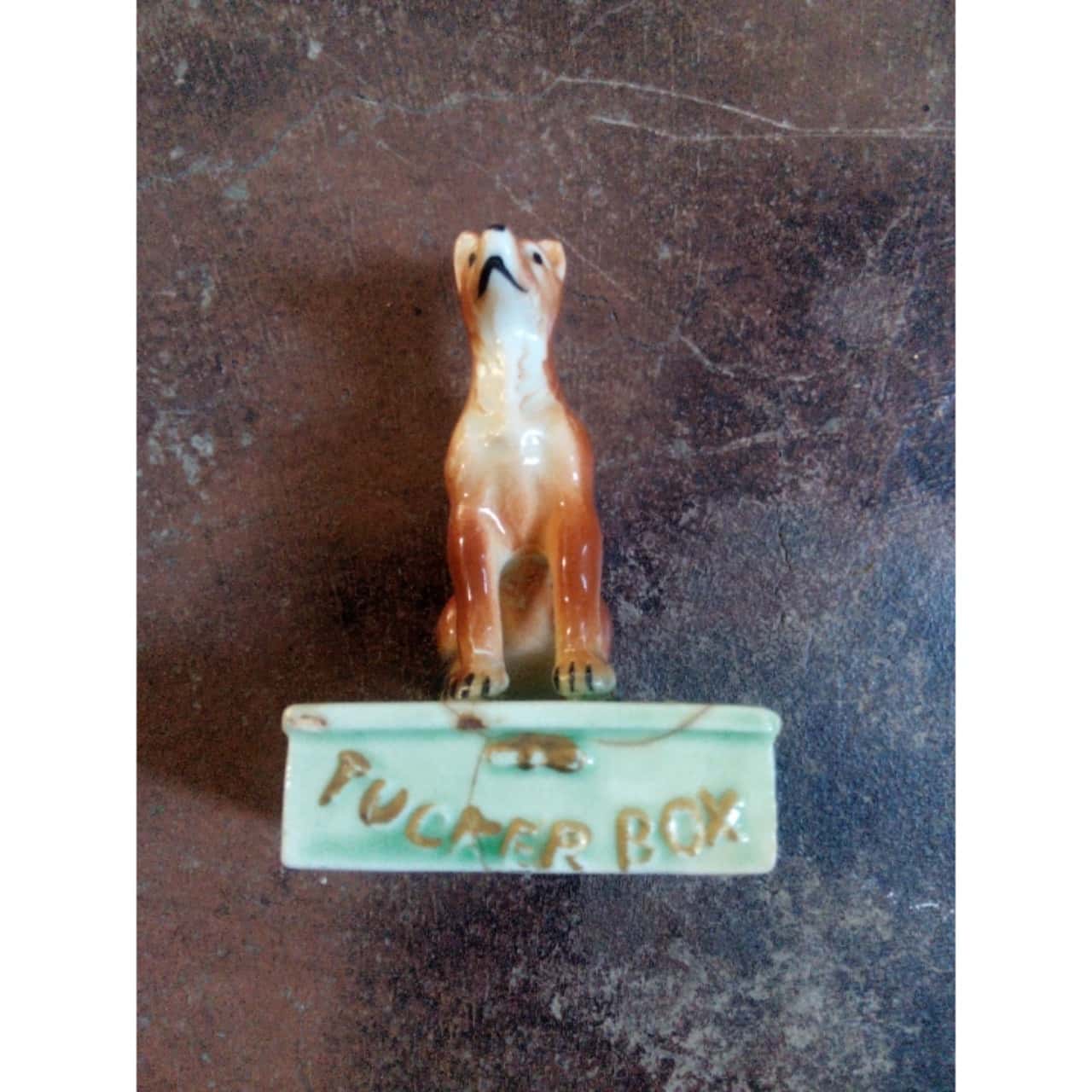 Dog On The Tucker Box Vintage Figure(s)