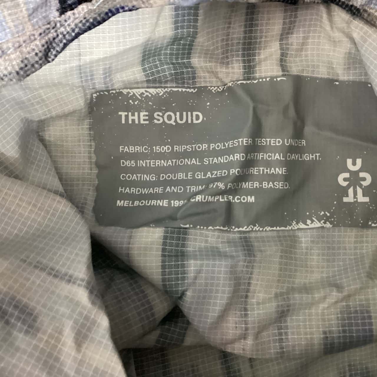 Crumpler Squid Lightweight Backpack Blue / Grey