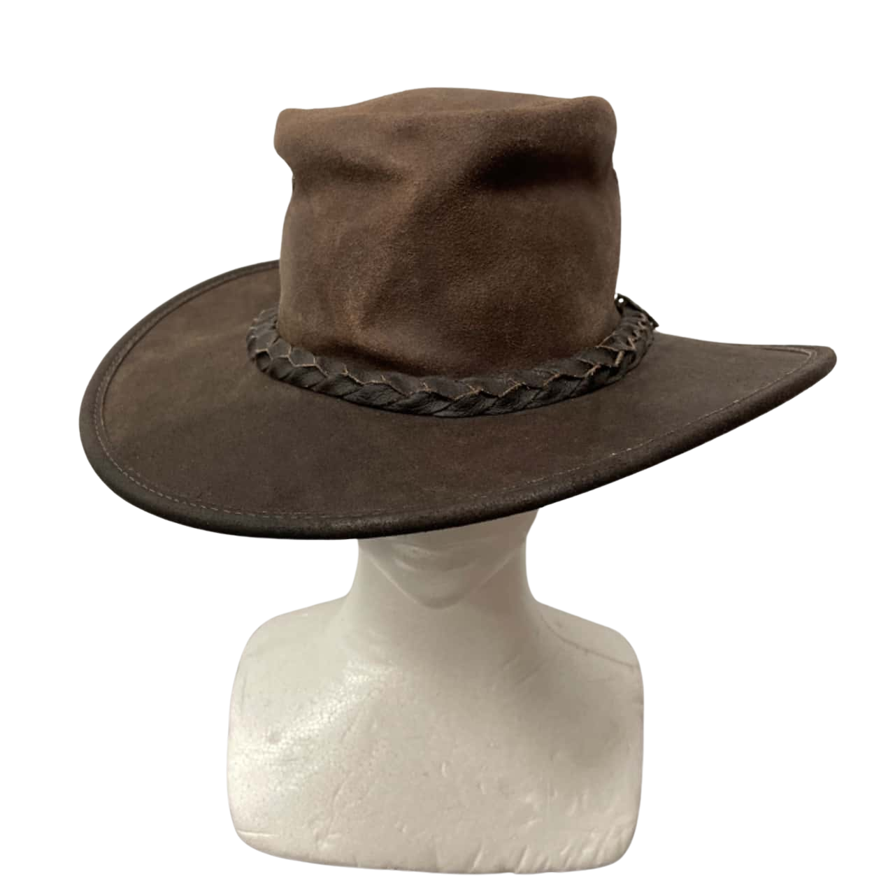 BC Hats Mens Cowboy Hat Size M Brown (s) - Used Fair | Salvos Stores