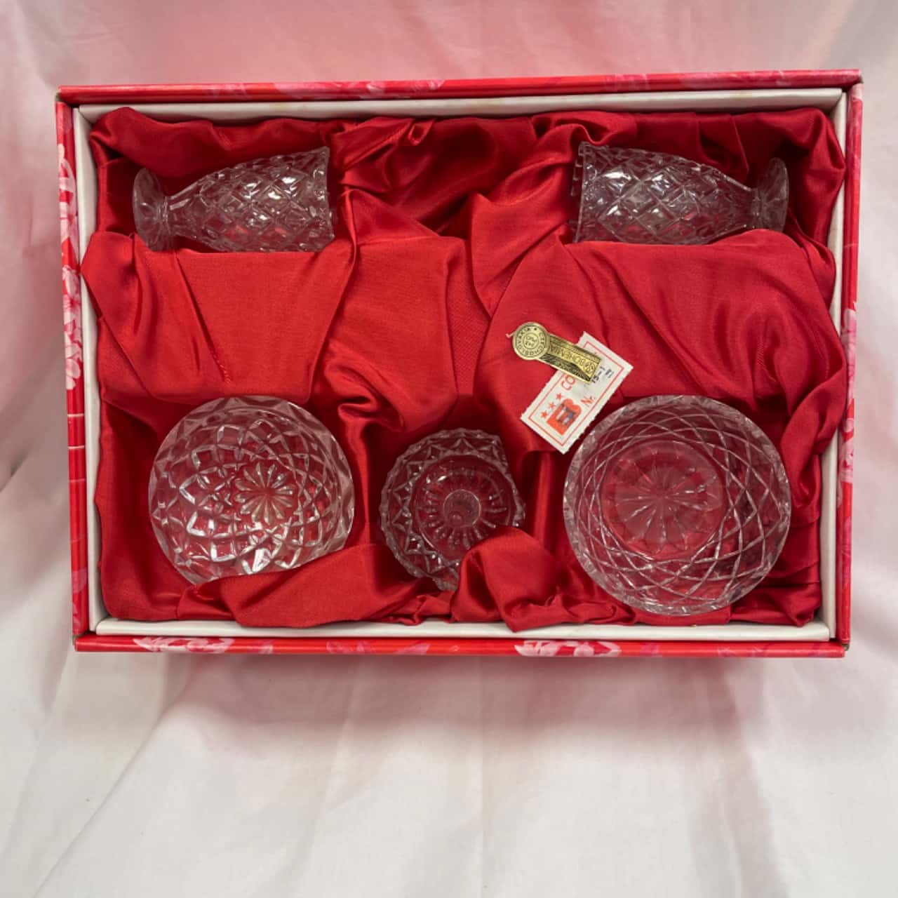 Bohemians S Lead Crystal Dressing Table Set