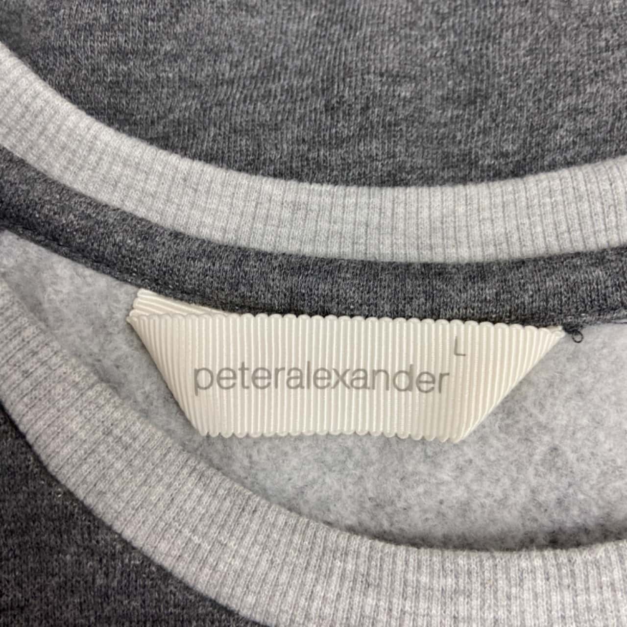 Peter Alexander Womens Size L Grey Top